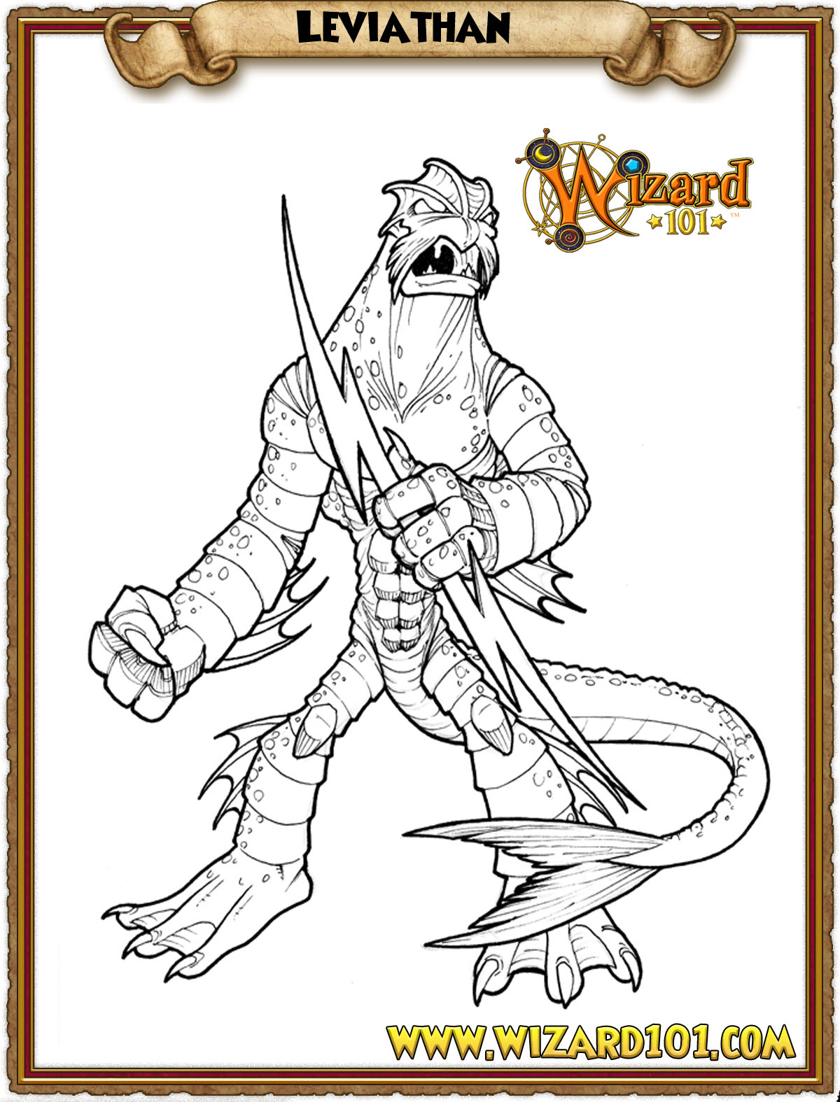 Coloring Pages | Wizard101 Free Online Game